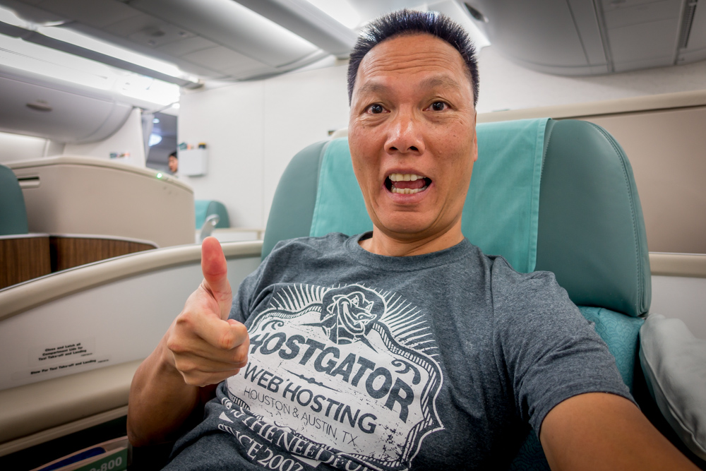 KAL First Class Flight To From LAX To Seoul Korea