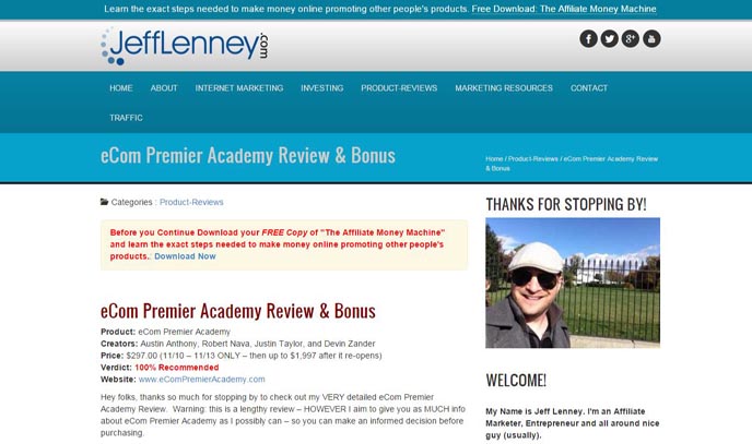 Get Schooled on Shopify with eCom Premier Academy - John Chow dot Com