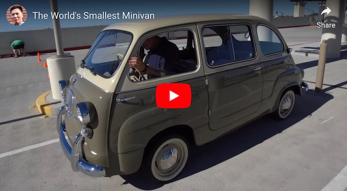 The World's Smallest Minivan at Cars and Coffee - John Chow dot Com