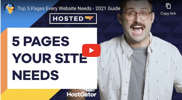 The Top 5 Pages Every Website Needs - John Chow dot Com