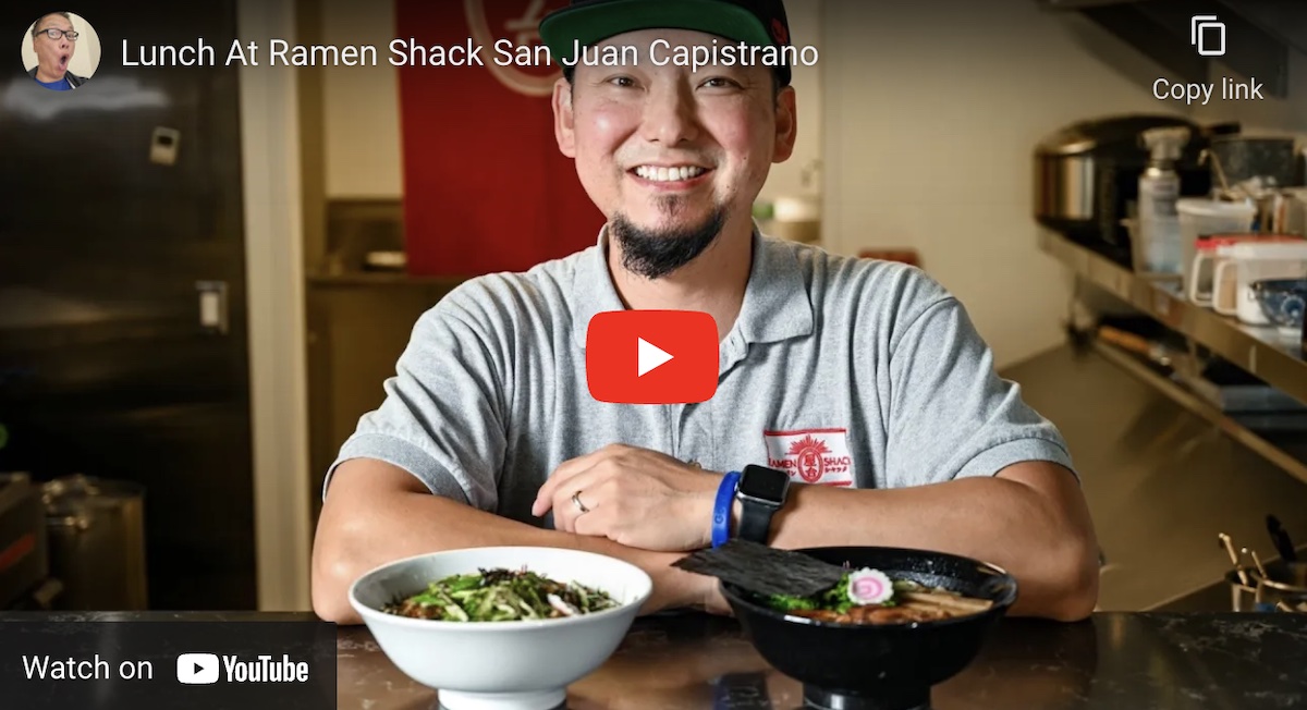 Dot Com Lunch At Ramen Shack San Juan Capistrano