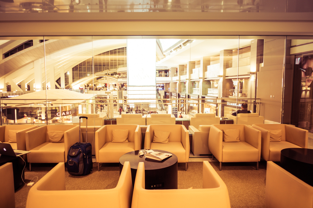 The KAL First Class Lounge At LAX