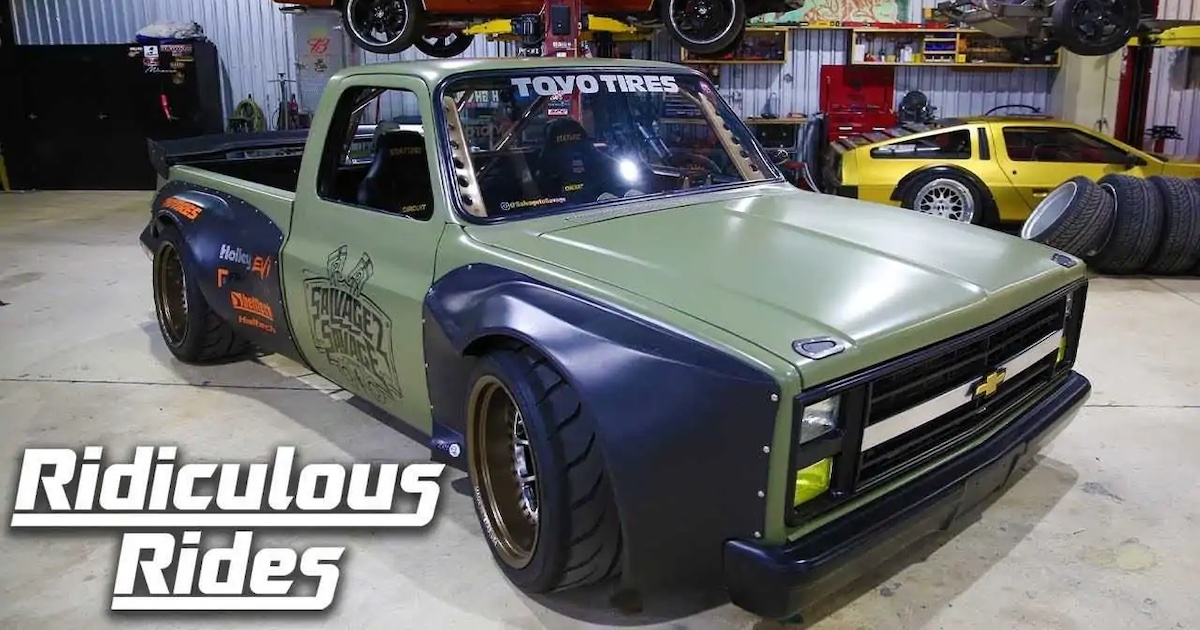 This 1,200+ HP Tesla-Swapped Chevy C10 Is A Ridiculous Ride